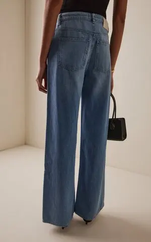 DL1961 Alex Aura Baggy Wide-leg Jeans
