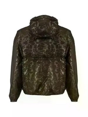 K-WAY Laurette Super-light Reversible Hooded Jacket - Green