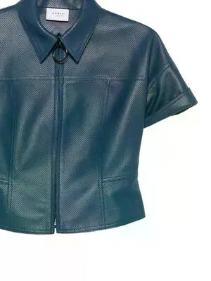 Akris Leather Shirt