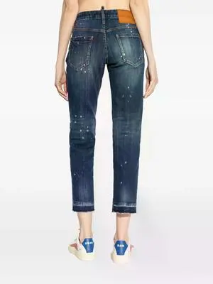 Dsquared2 Distressed Jeans With Belt Loops
