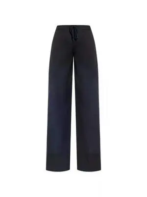 Dsquared2 Buttoned Drawstring Wide Leg Trousers