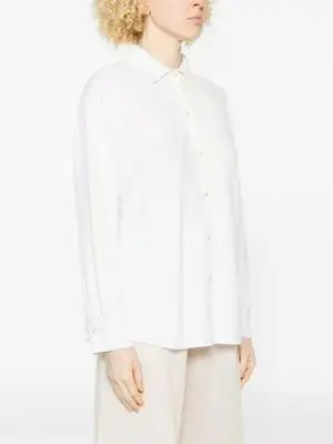 ALLUDE Buttoned Cardigan - White