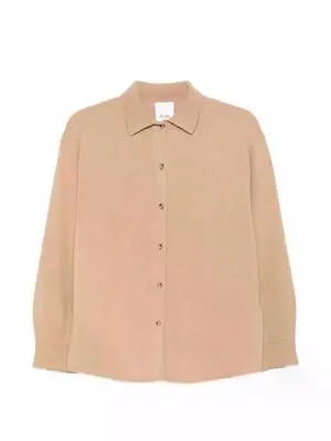 ALLUDE Buttoned Cardigan - Neutrals
