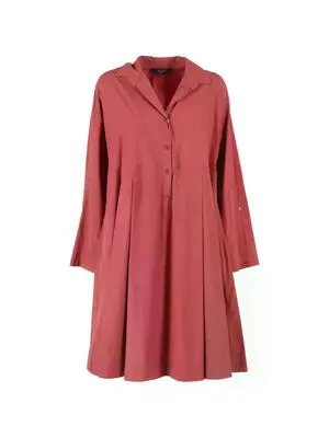 Max Mara Buttoned Colla Dress