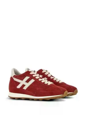 Hogan Athletic Logo Sneakers - Red