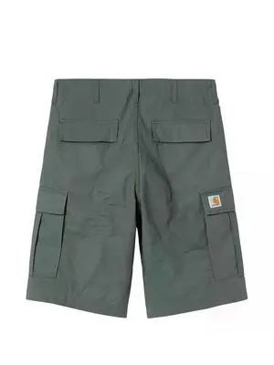 Carhartt Work In Progress Logo-patch Cargo Shorts - Green