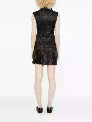 GONGDID DESIGN Ruffled Mini Dress