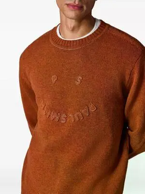 Paul Smith Embroidered Crew-neck Sweater