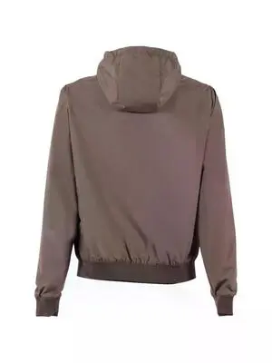 MOORER Hooded Zip-up Jacket