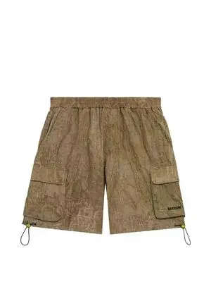 BARROW Cargo Drawstring Shorts - Brown