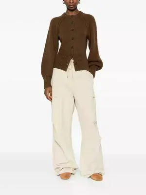 ENTIRE STUDIOS Barren Drawstring Cargo Pants - Neutrals