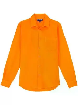Vilebrequin Linen Shirt - Orange