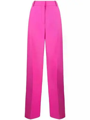 Valentino Garavani High-waisted Virgin Wool-blend Trousers