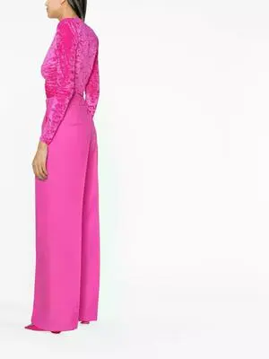 Valentino Garavani High-waisted Virgin Wool-blend Trousers
