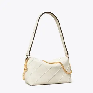 Tory Burch Fleming Soft Large Crossbody Bag - Light Cream