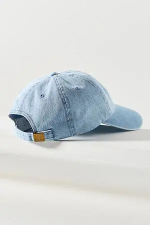 Clare V. Lips Baseball Cap - Denim