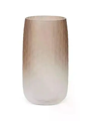 Brunello Cucinelli Hammered Murano Glass Vase - Neutrals