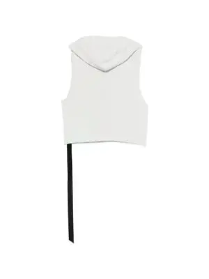 Rick Owens Sleeveless Drawstring Hoodie