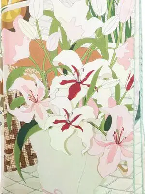 Fendi Floral-print Scarf