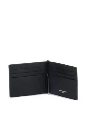 Saint Laurent Logo Calf Wallet