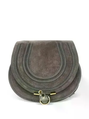 Chloé Small Marcie Suede Shoulder Bag
