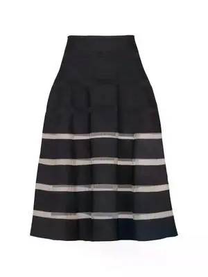 Balmain Striped Skirt