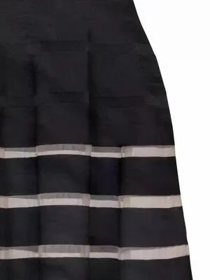 Balmain Striped Skirt