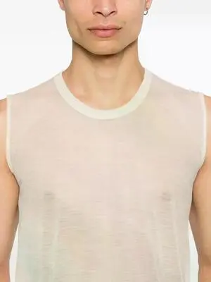 Rick Owens Crew-neck Tank Top - Neutrals