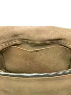 Rick Owens Griffin Leather Shoulder Bag - Neutrals