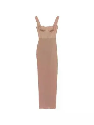 Alex Perry Sleeveless Maxi Dress - Neutrals