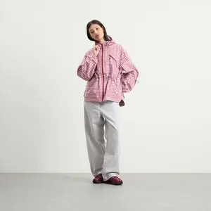 DAMSON MADDER Exclusive Matilda Waterproof Raincoat - Cherry Gingham