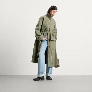DAMSON MADDER Myrtle Trench Coat - Sage