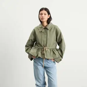 DAMSON MADDER Myrtle Trench Coat - Sage