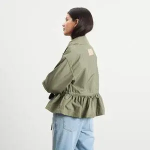 DAMSON MADDER Myrtle Trench Coat - Sage