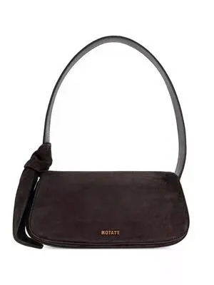 ROTATE BY BIRGER CHRISTENSEN Knot Logo-detail Shoulder Bag - Brown