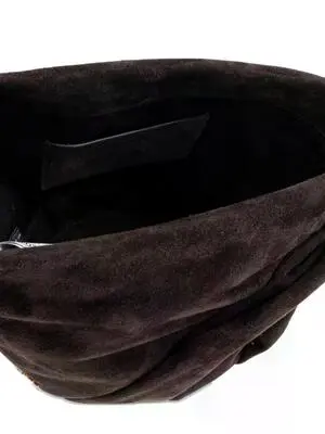 ROTATE BY BIRGER CHRISTENSEN Bon Bon Knotted-detail Shoulder Bag - Brown