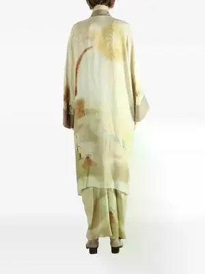 YANGKEHAN Tie-front Cape