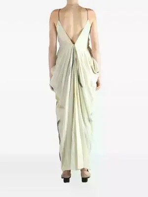 YANGKEHAN Sleeveless Maxi Dress With Rear-zip