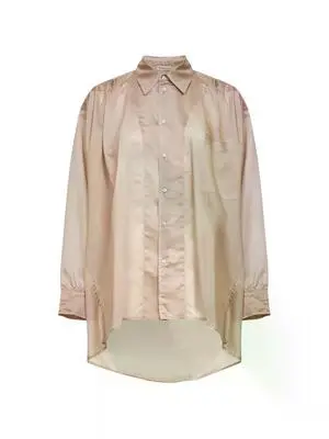 BLANCA VITA Buttoned Chest-pocket Shirt