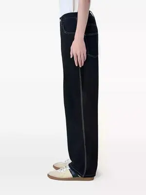 STORY MFG. Poetry Logo-patch Jeans