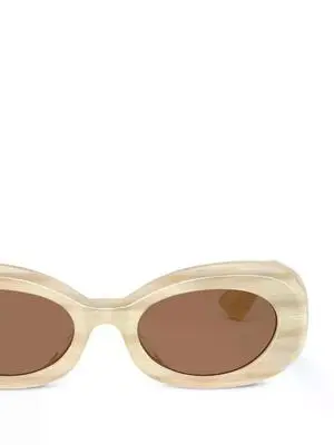 Khaite X Oliver Peoples Oval-frame Sunglasses