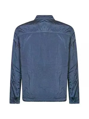 Stone Island Badge Pocket Shirt - Blue