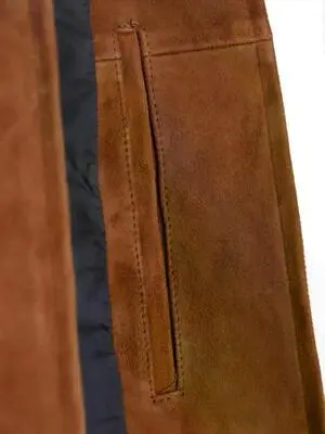TONYWACK Suede Zip Jacket