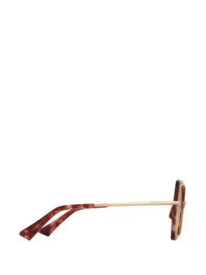 Dita Geometric Sunglasses