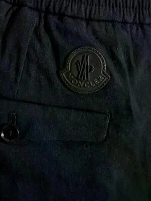 Moncler Technical Linen Trousers