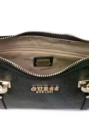 Guess Monogram-pattern Shoulder Bag