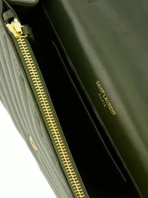 Saint Laurent Cassandre Leather Shoulder Bag