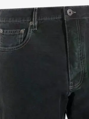 Off-White Logo Patch Denim Trousers