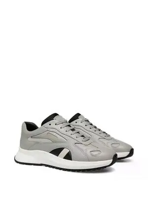 Bally Panelled Leather Lace-up Sneakers