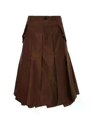 Sacai Mid Flap-pocket Skirt